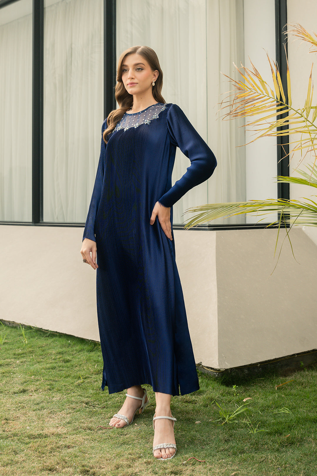 Warai Pleated Dress – Lulusar